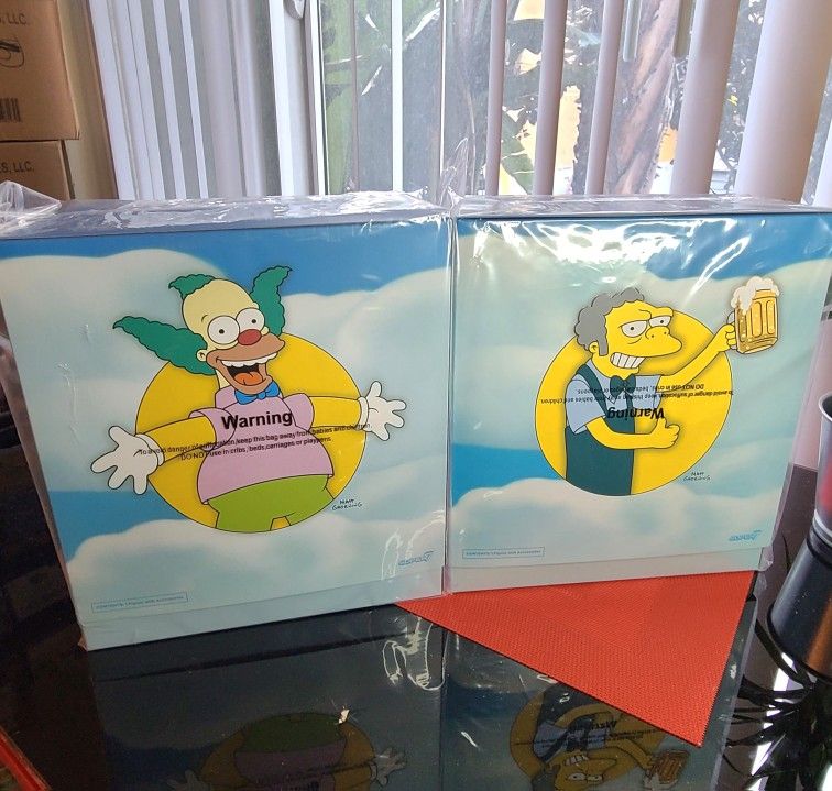 Super7 The Simpsons Ultimates Krusty The Clown & Moe Sizlak Action ...