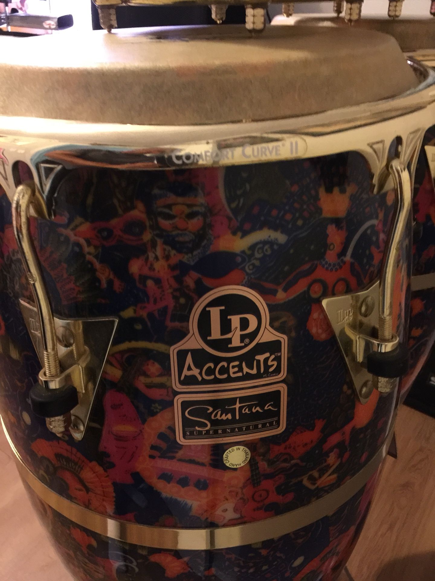 LP accents ( Santana supernatural) rare edition congas and bongo. for ...