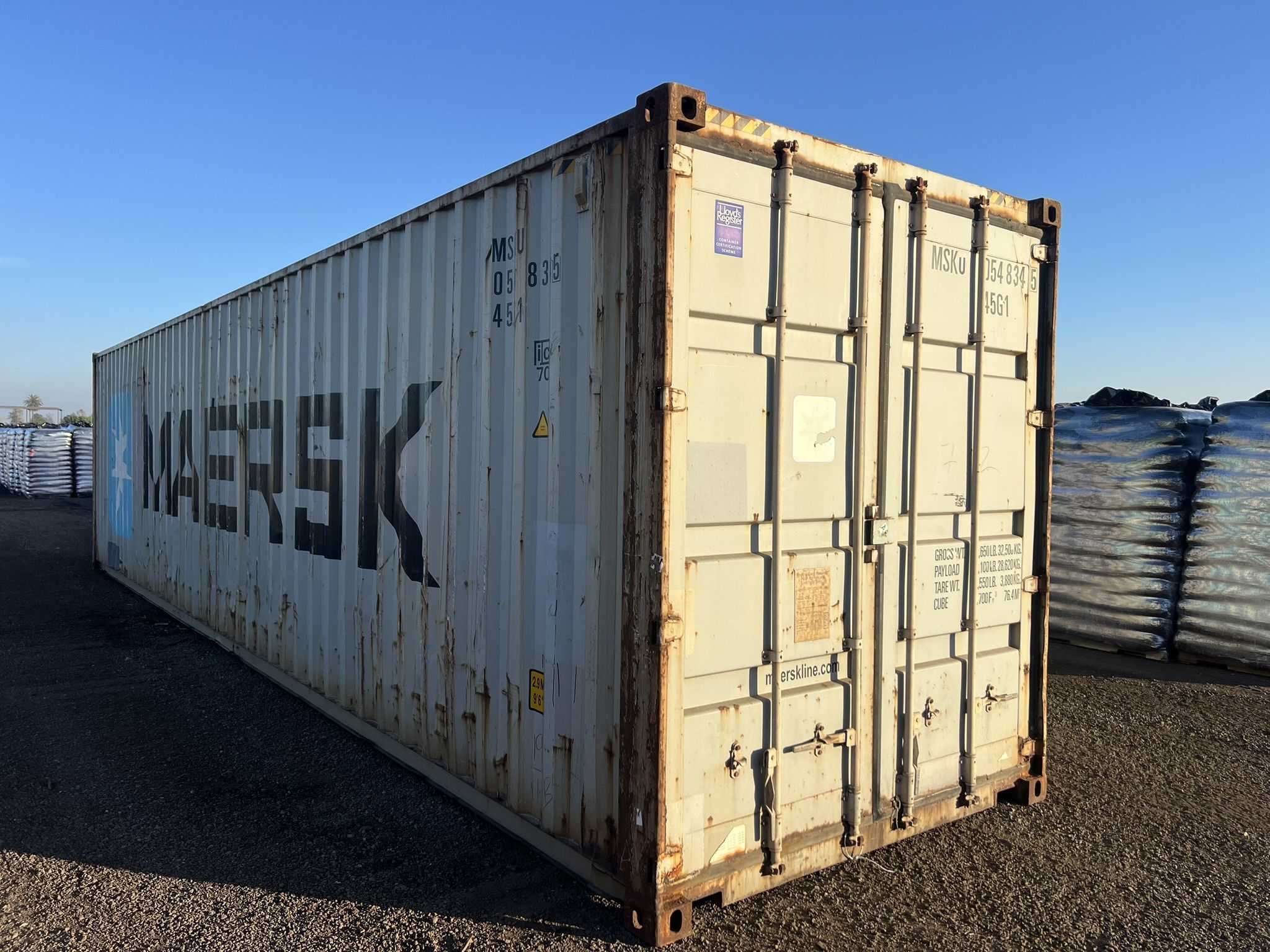 40 FOOT USED HC AS-IS CONTAINER STD SHED,STORAGE,SHIPPING,CONEX for ...