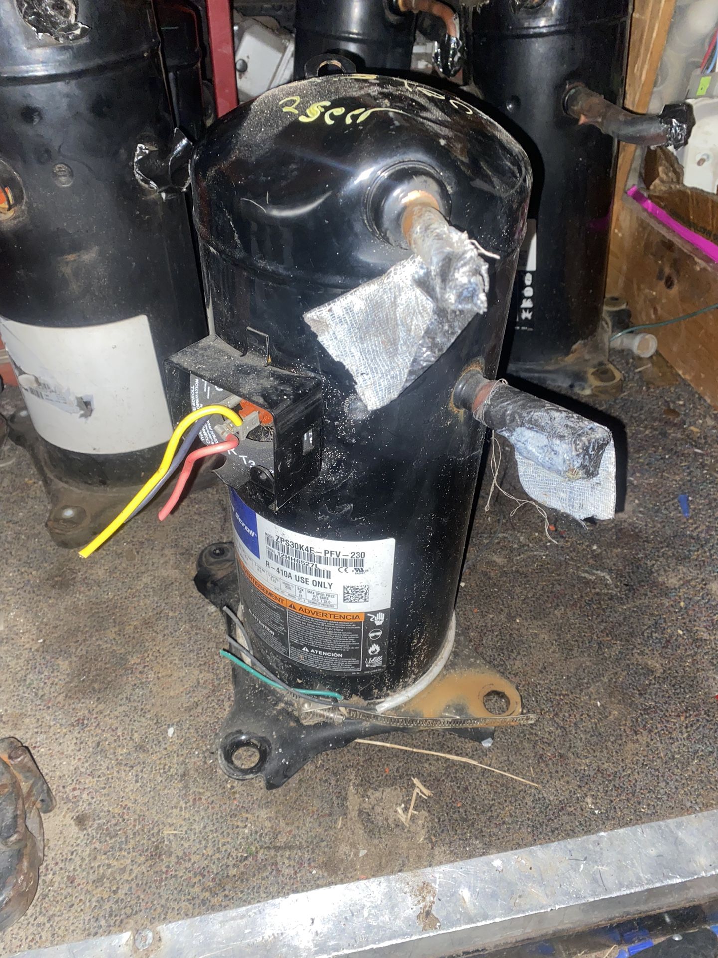 Copeland ZPS30K4E-PFV-130 2-1/2 Ton 2 Stage Scroll Compressor for Sale ...