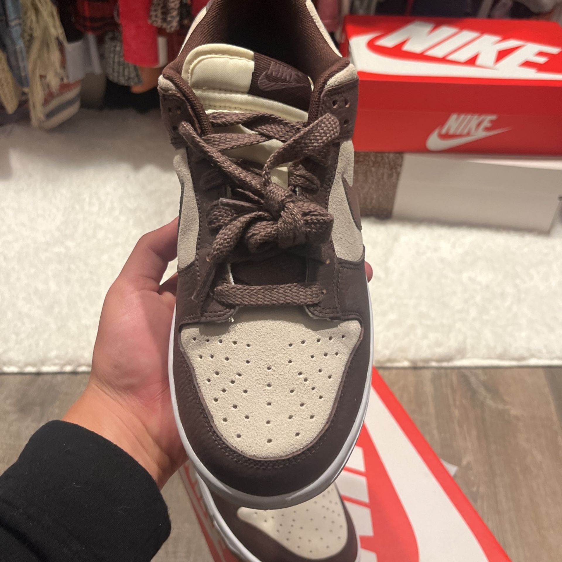 Sail Plum Nike Womens Dunk Low Bronze Eclipse Shoes – Extra Butter Dunk ...