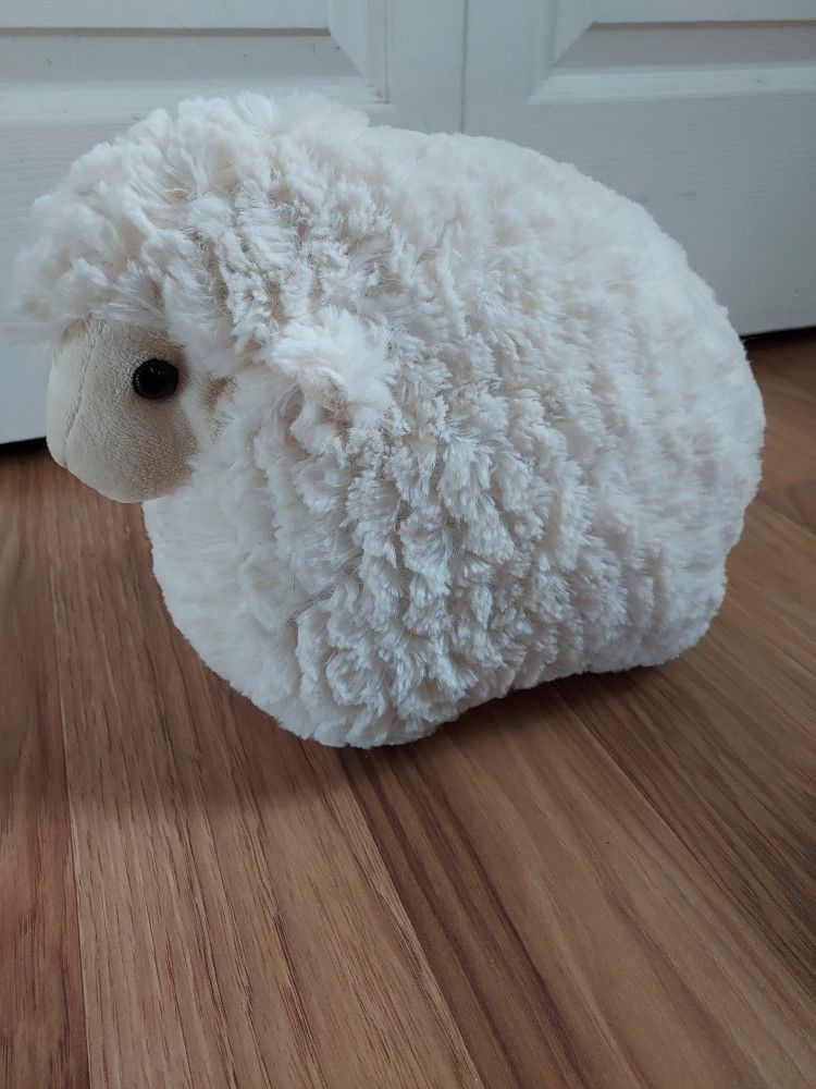 Target Best Made Sheep Lamb Fluffy Plush Easter Cream Stuffed Animal ...