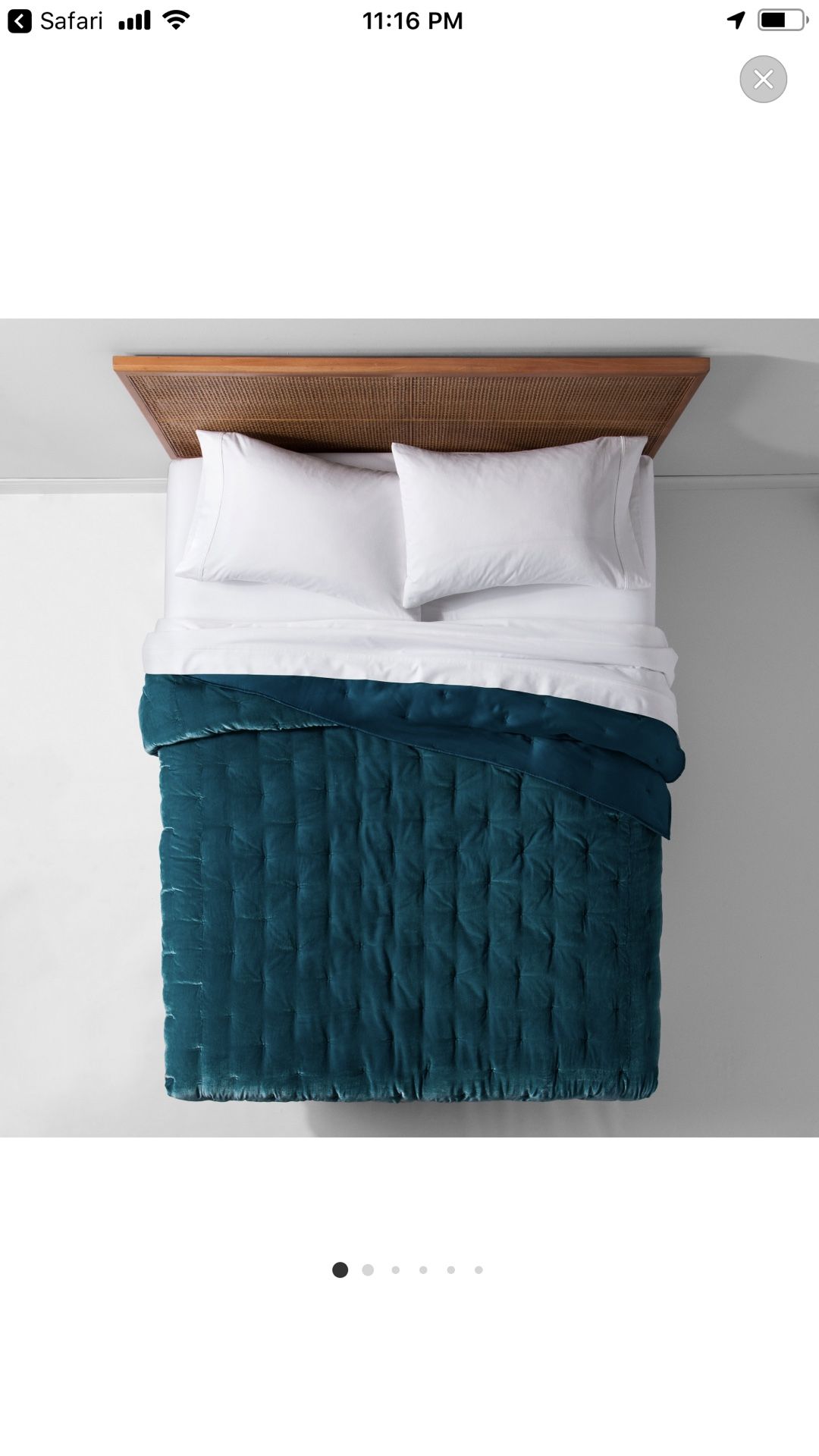 Opalhouse target Teal velvet tufted stitch quilt full/queen duvet ...
