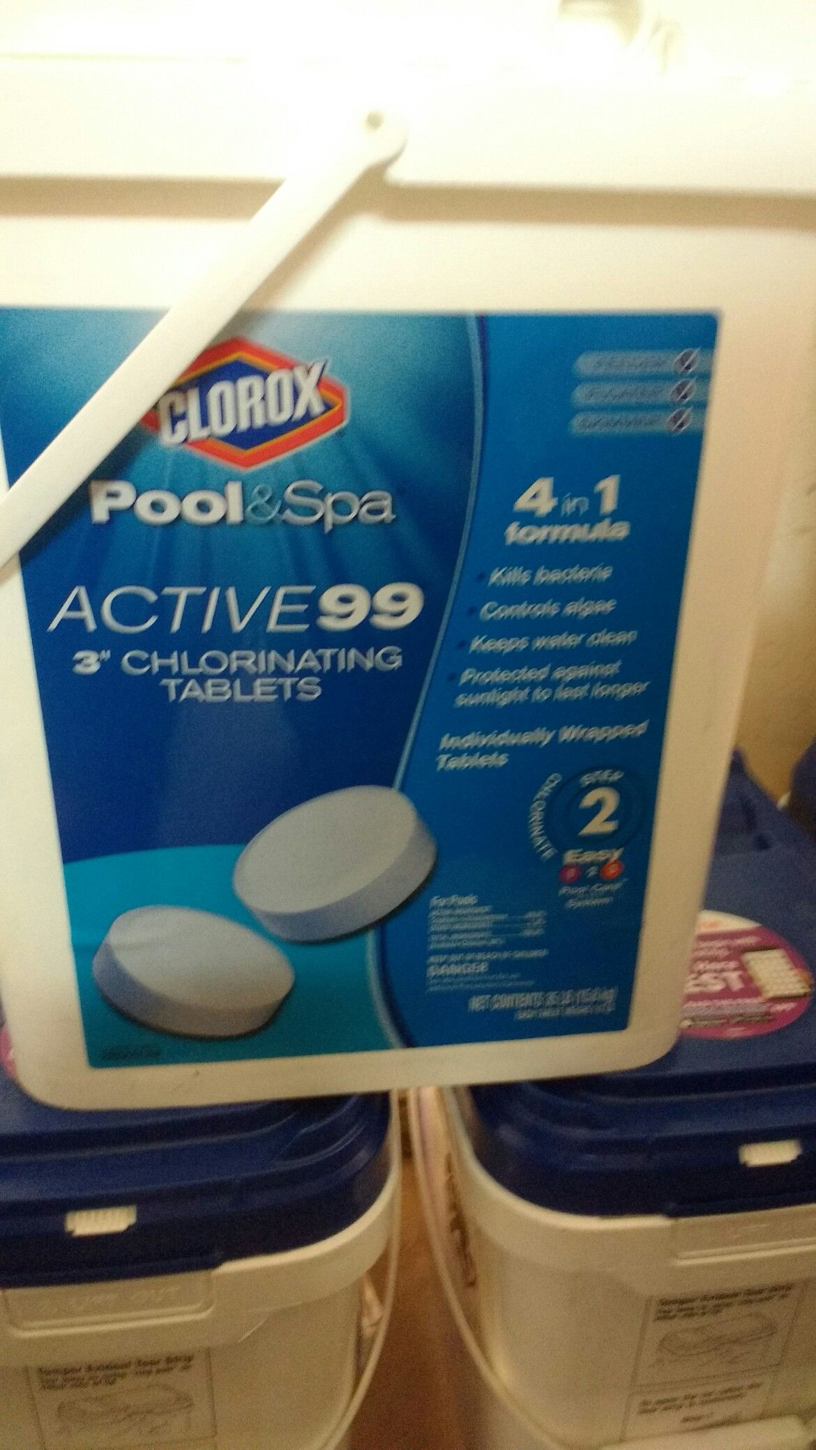 Chlorine tablets 3" 35lb box $70 each no less for Sale in Glendale, AZ ...