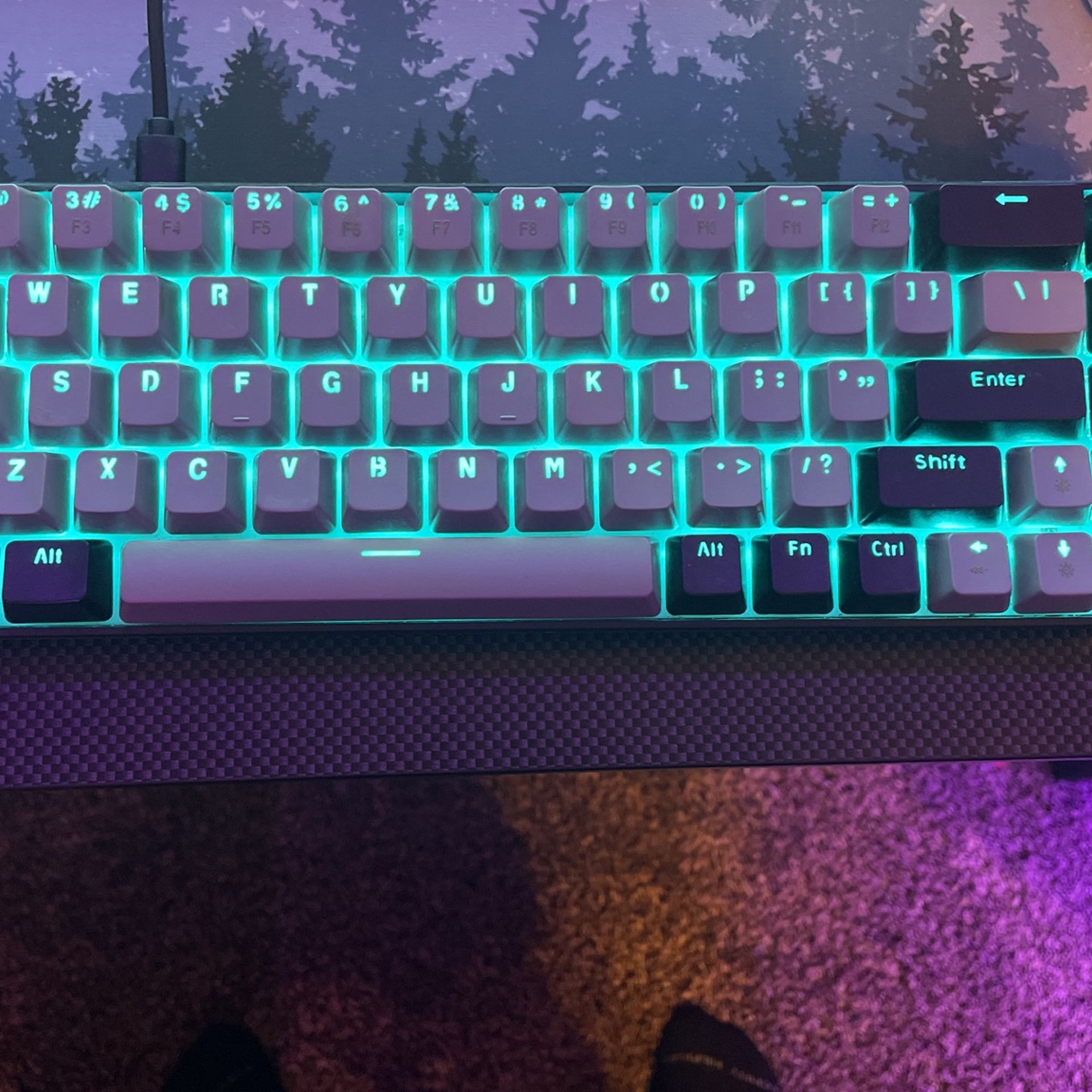 Magee 60% Blue Switch Keyboard for Sale in Las Vegas, NV - OfferUp