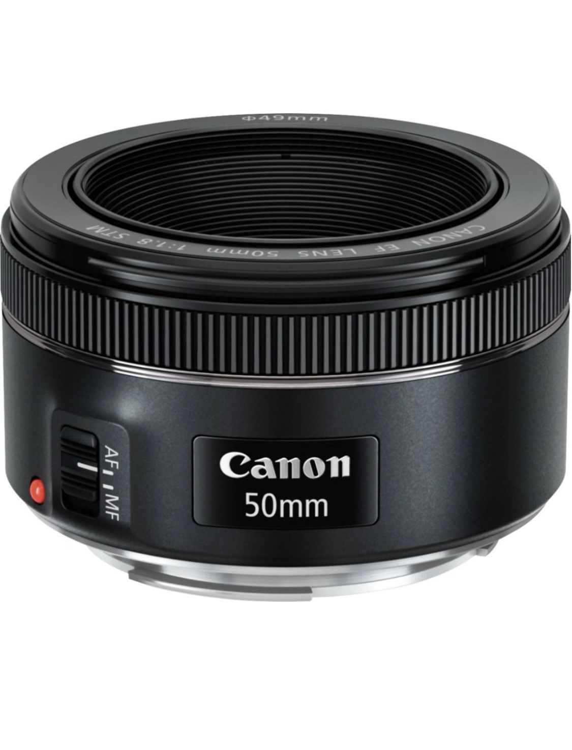 Canon - EF50mm F1.8 STM Standard Prime Lens for EOS DSLR Cameras ...