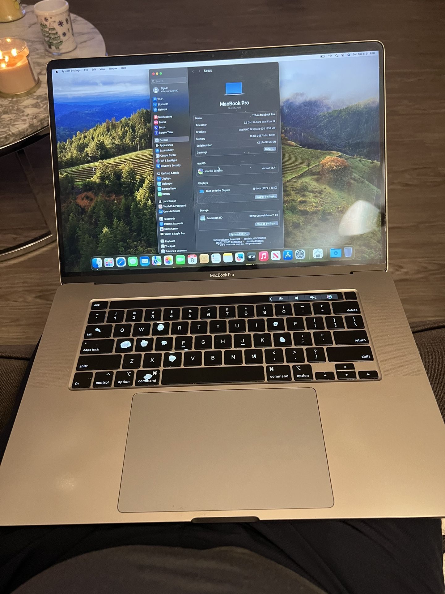 2019 macbook pro 16/1tb i9 for Sale in Los Angeles, CA - OfferUp