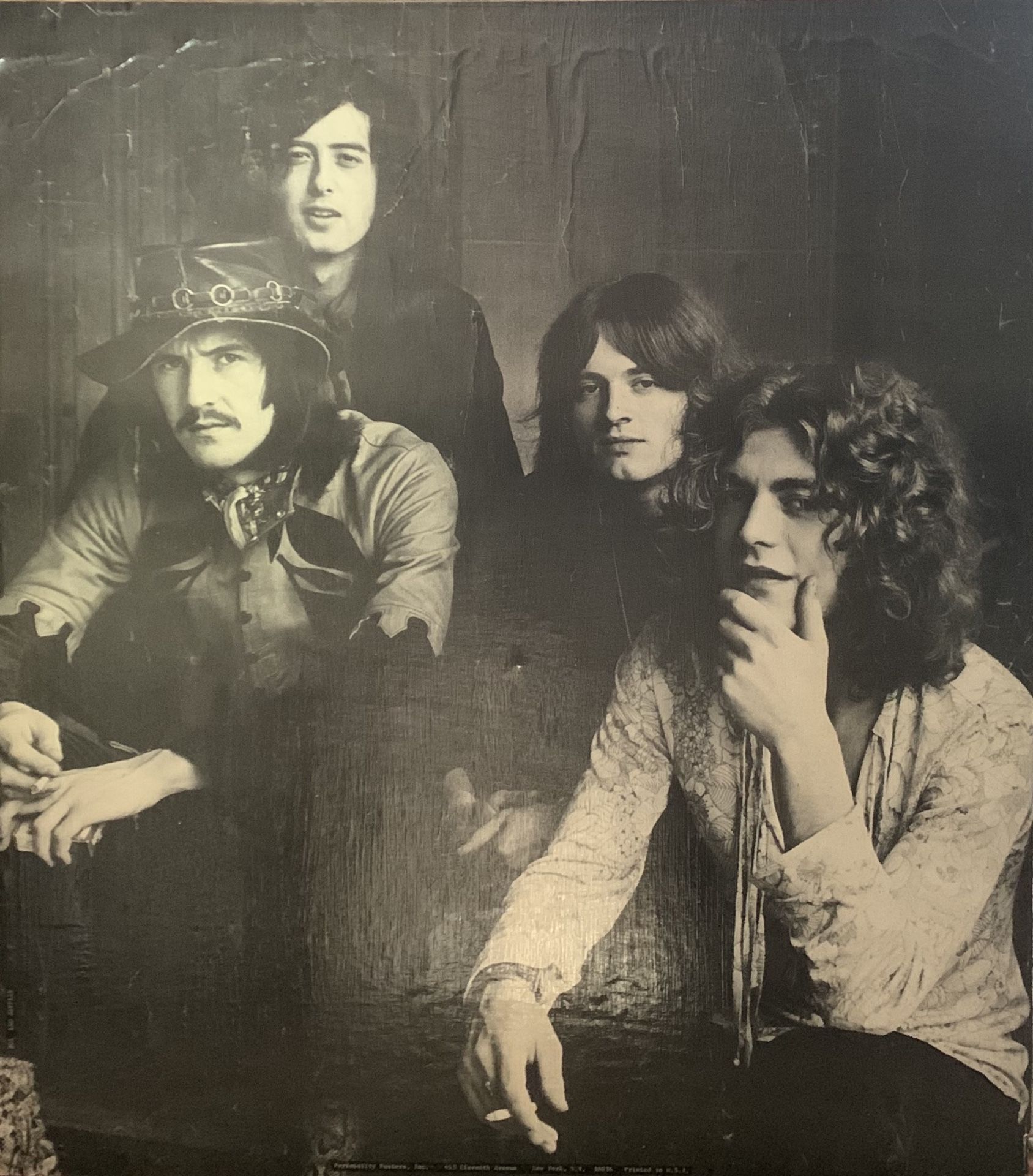 Led Zeppelin Poster Vintage