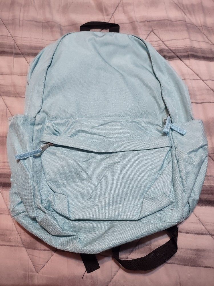 Light Blue Plain Backpack (Small/Medium) for Sale in Princeton, FL ...