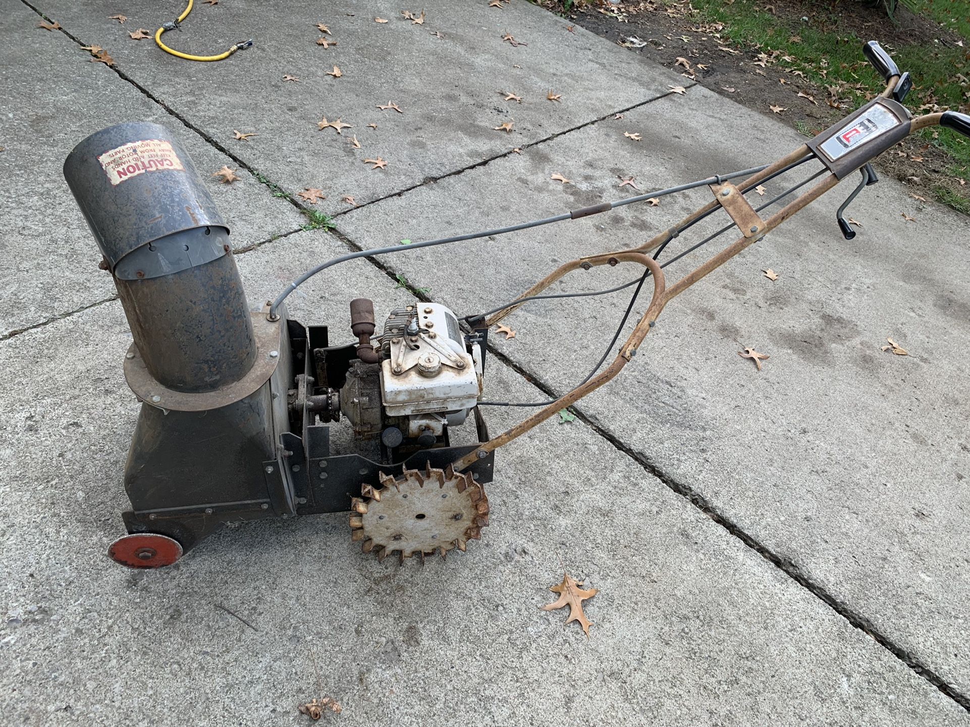Craftsman Vintage 1950 Snowblower First Made for Sale in Mentor On The ...