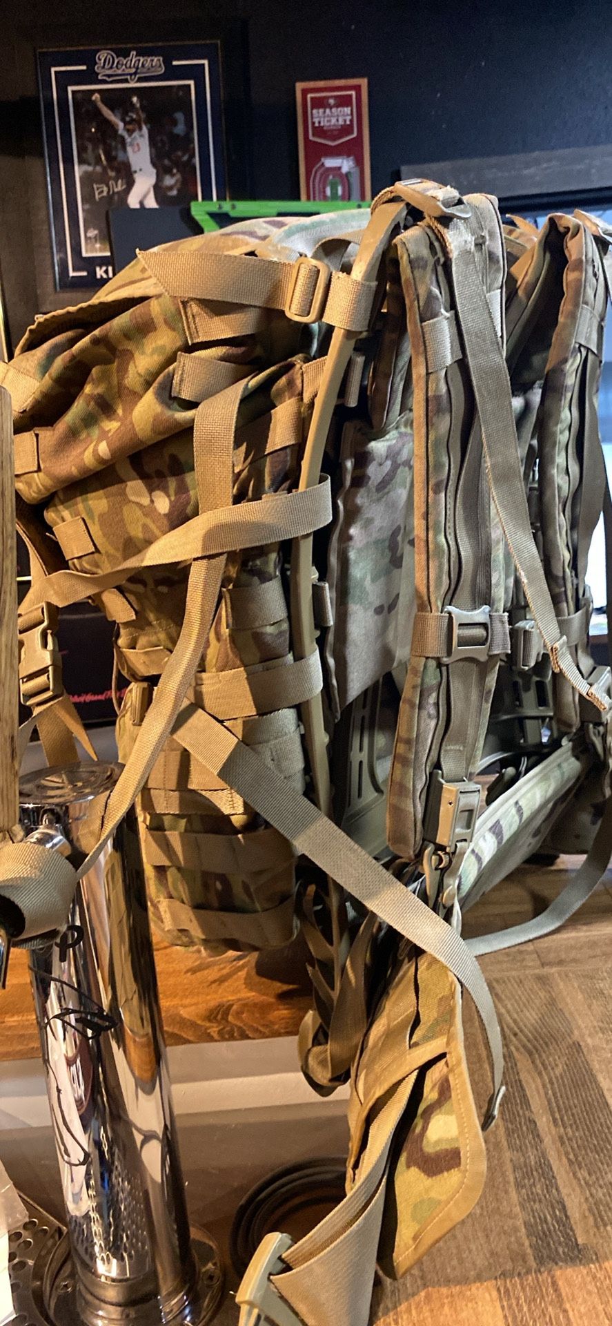 US ARMY OCP large Field Packs W/Frame, Belt, Pouches, And Straps for ...