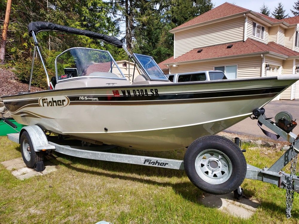 2003 Fisher Pro Avenger 165 for Sale in Port Orchard, WA - OfferUp