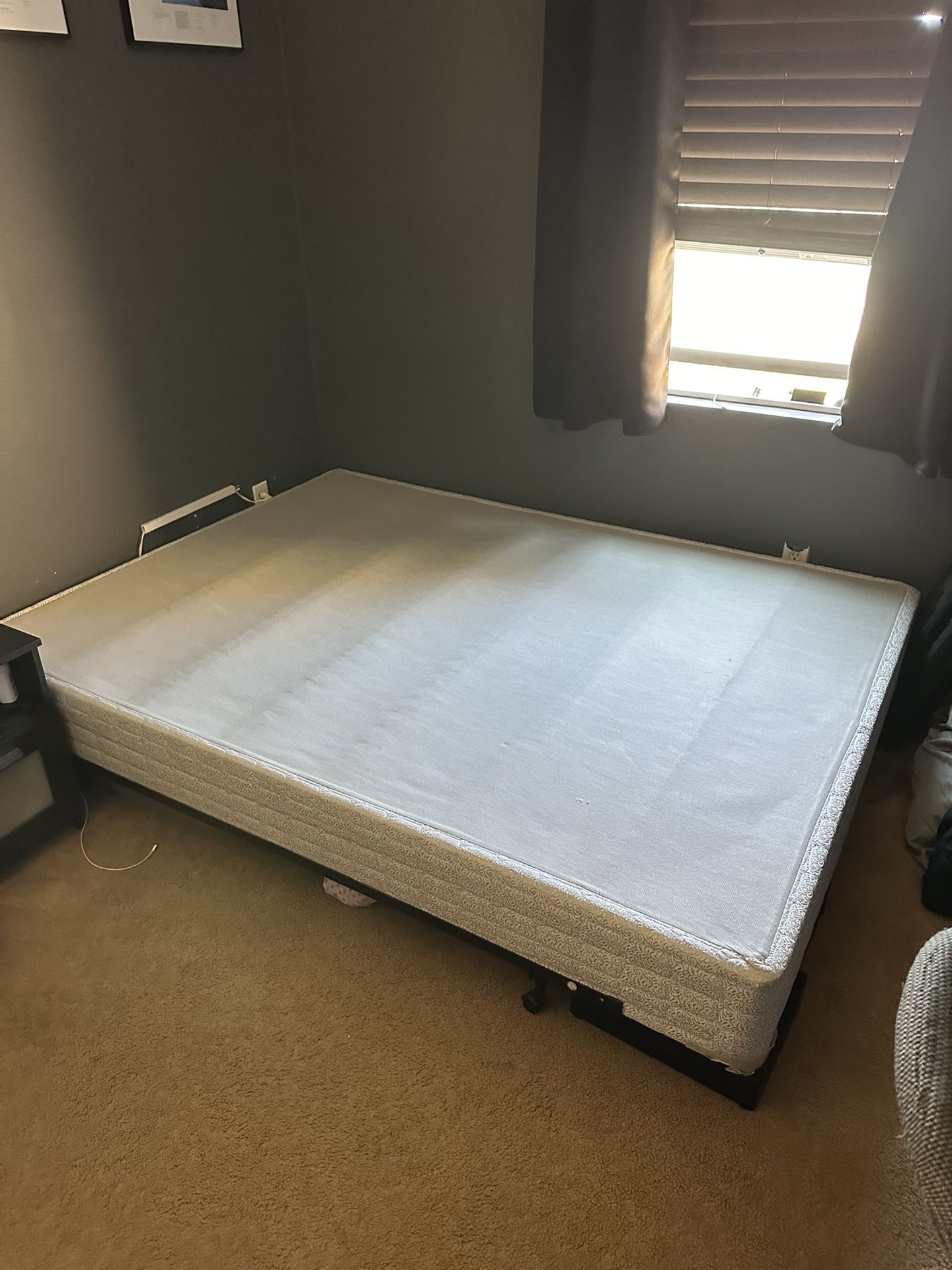 Queen Box Spring + Frame for Sale in Chula Vista, CA - OfferUp