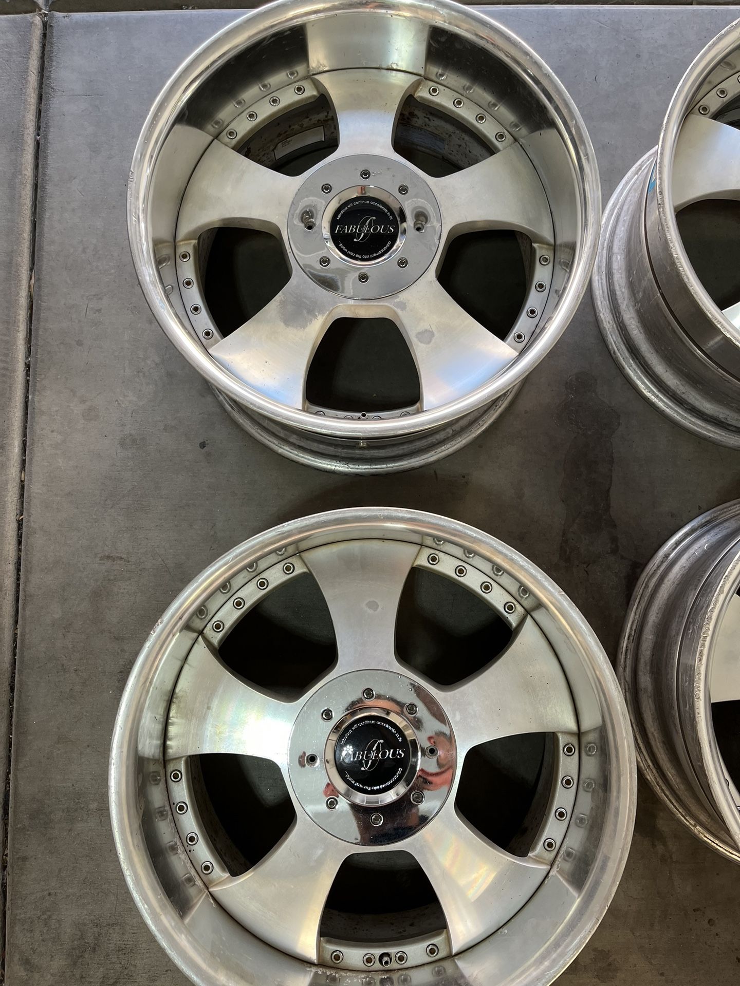 JDM Wheels SSR Fabulous Profounds Three Piece 5x114.3 for Sale in Mesa ...