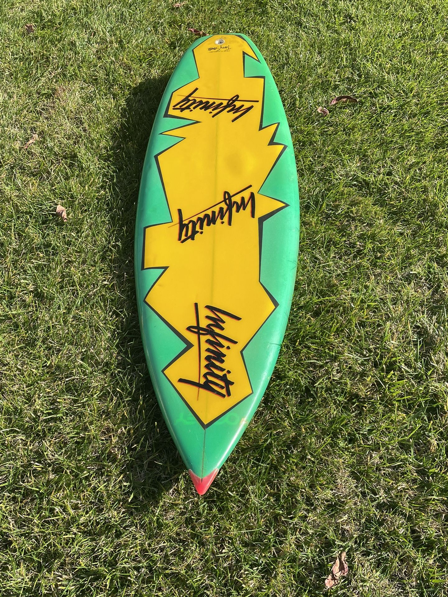 Vintage Infinity 80’s Surfboard - 5’7” Martin Potter for Sale in ...