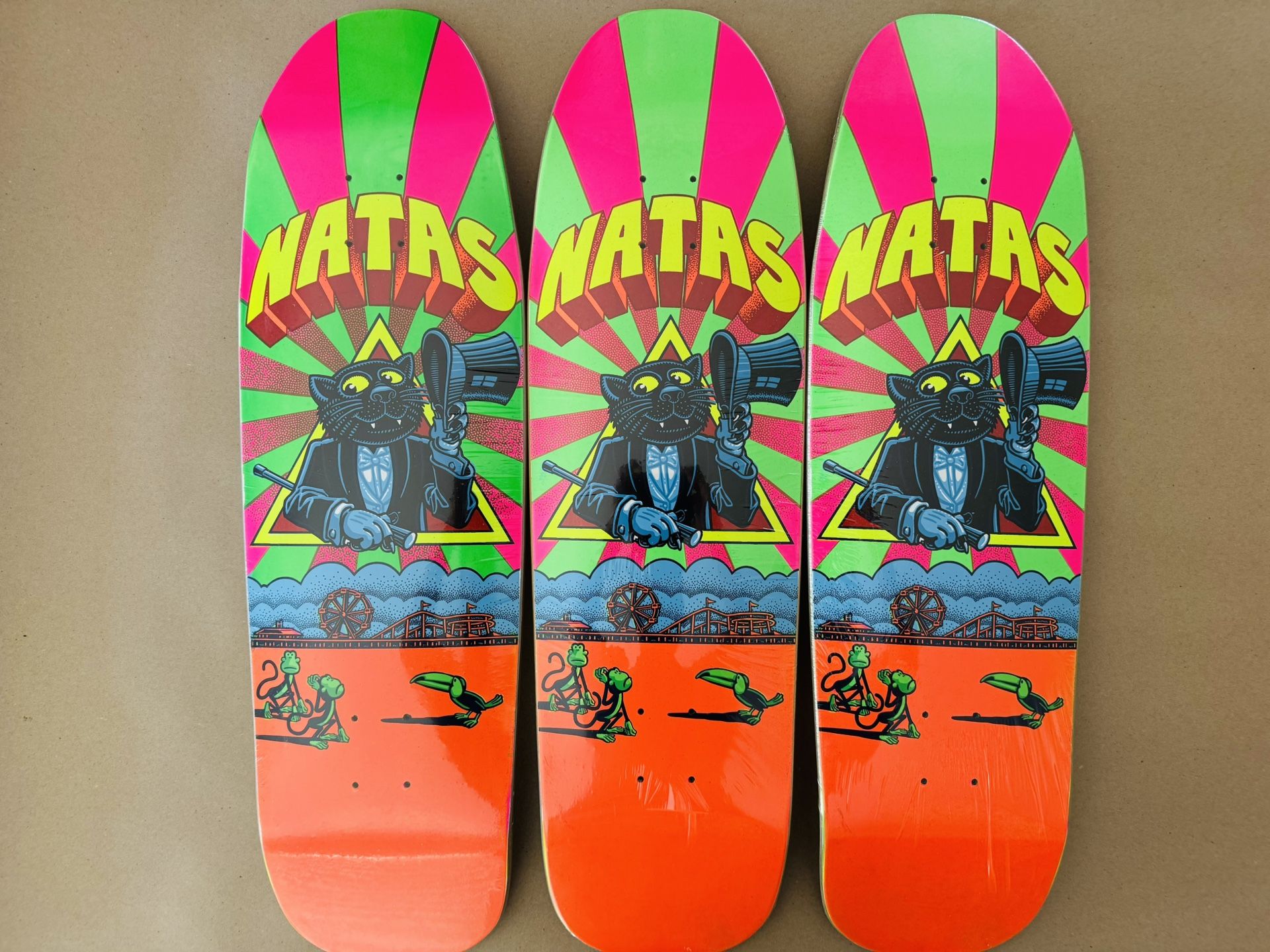 101 Natas Kaupas Panther Marc McKee Art Hand Screened Graphic ...