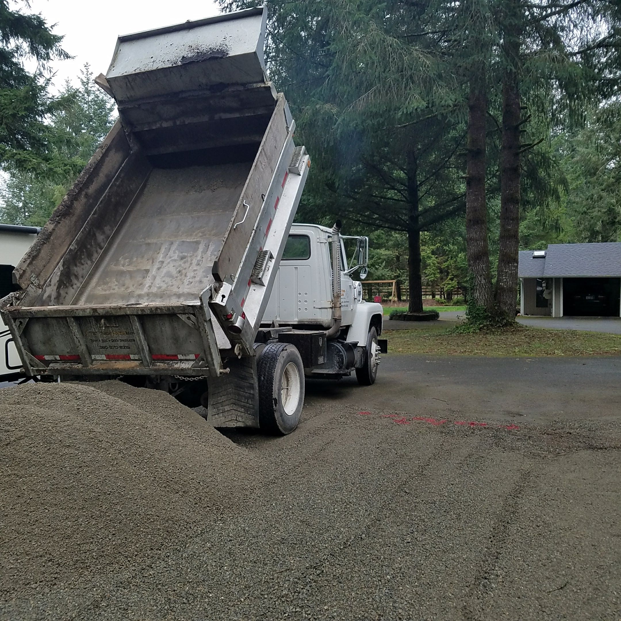 6 yards 5/8 minus grey gravel delivered for Sale in Tumwater, WA - OfferUp