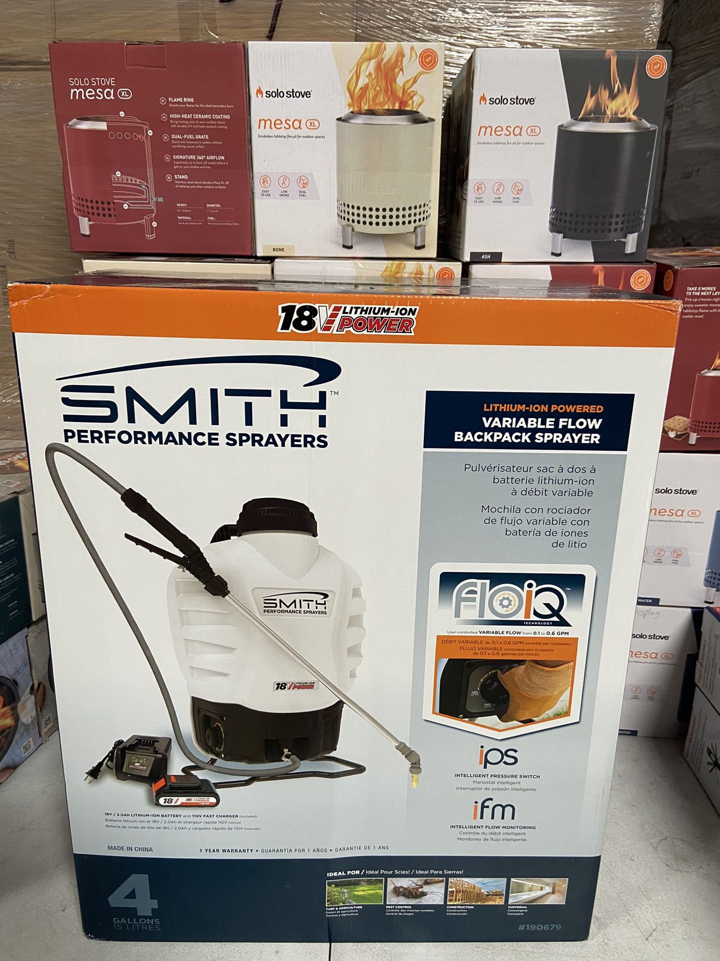 NEW! Smith Variable Flow Backpack Sprayer for Sale in Santa Fe Springs ...