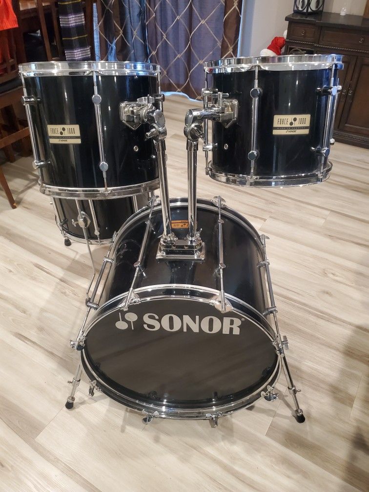 90's Sonor Force 1000 4 Piece Drum Set Shell Pack - Drums Only for Sale in Jurupa Valley, CA ...