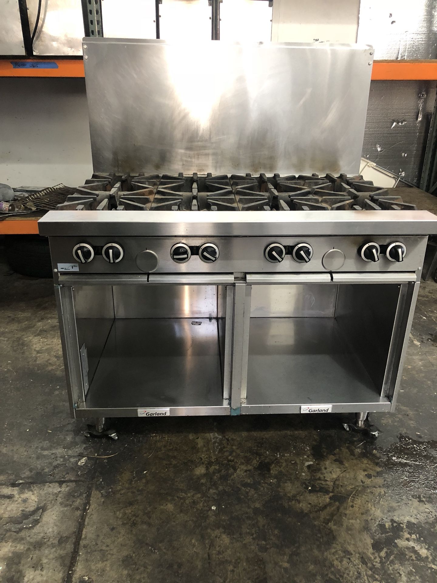 Garland 8 burner stove / range commercial equipment for Sale in ...