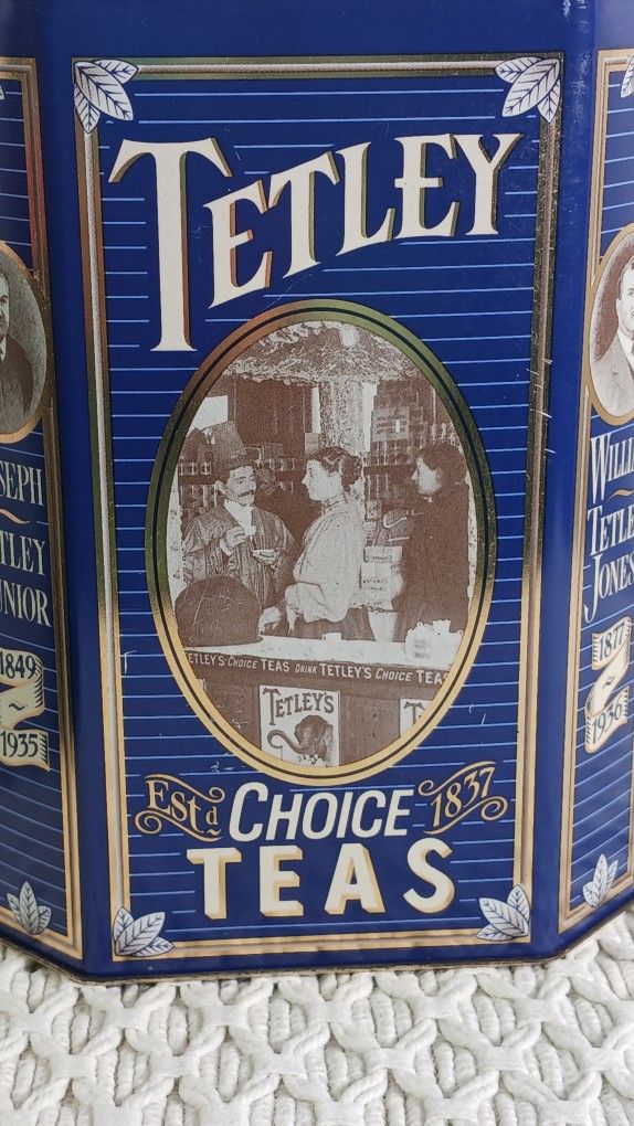 Tetley Tea Tin