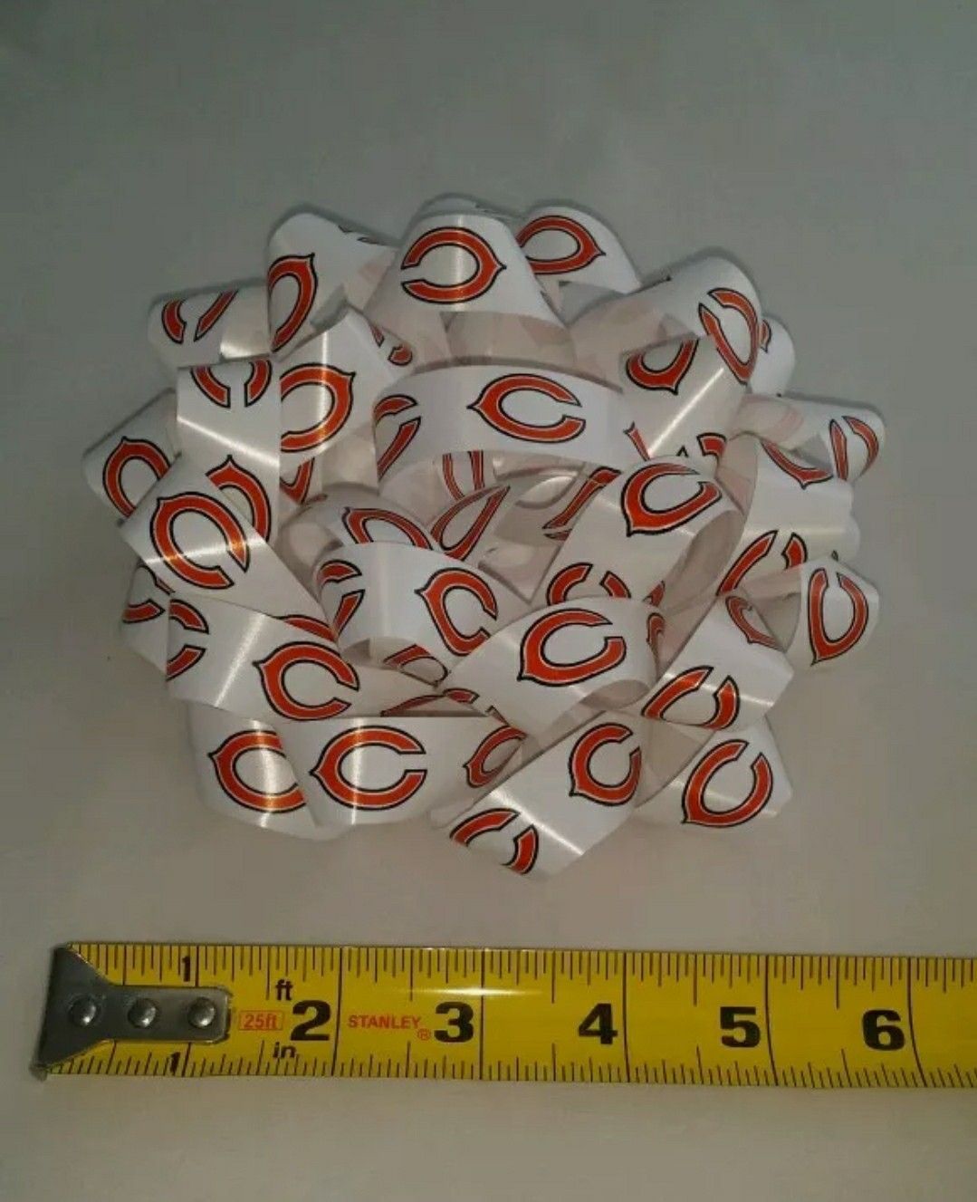 NFL Licensed Chicago Bear NEW Gift Wrap Wrapping Paper Bow Football ...