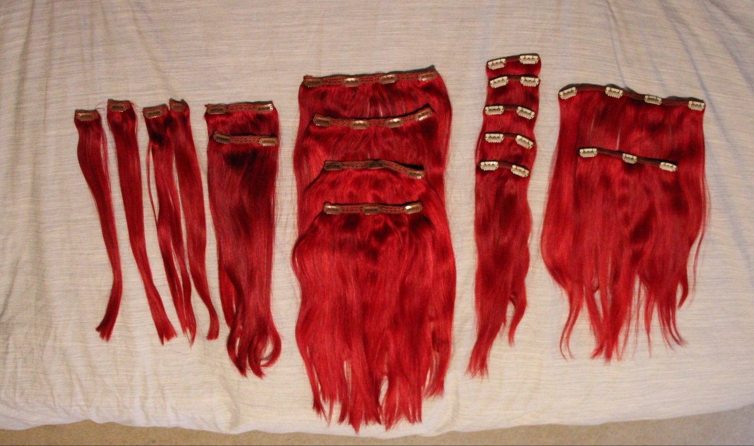 Ruby Red Hair Weave