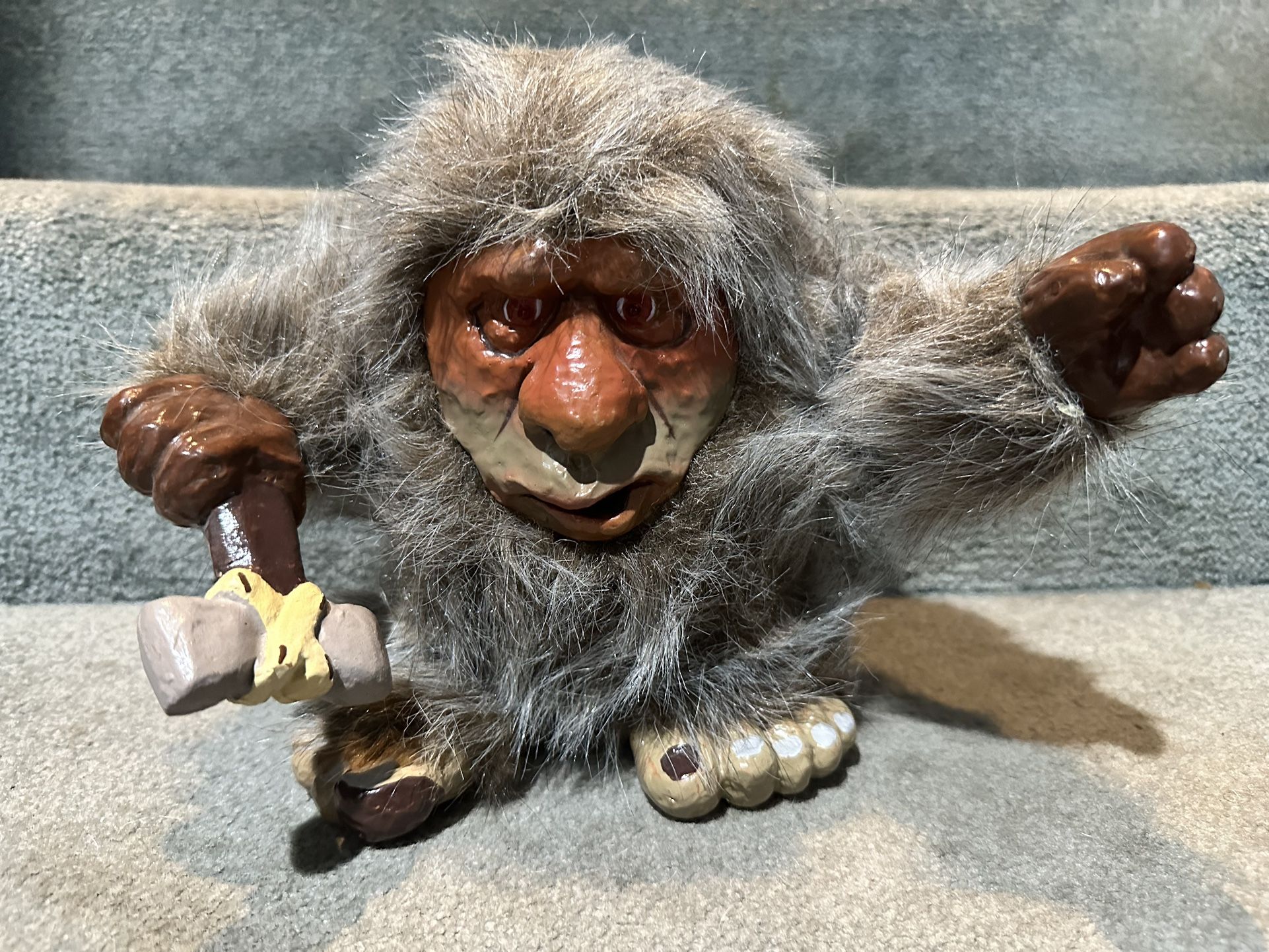 Da Grunt Caveman Motion Activated Doll Vintage 1989 Unity Creations for ...