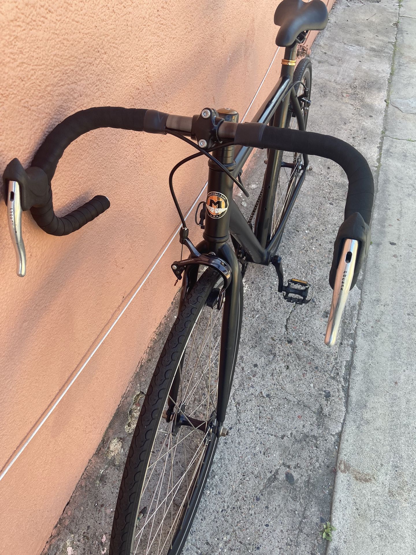 Motobecane Fixie Bike 54cm 700x28c Aluminum Frame Good Condition Ready ...