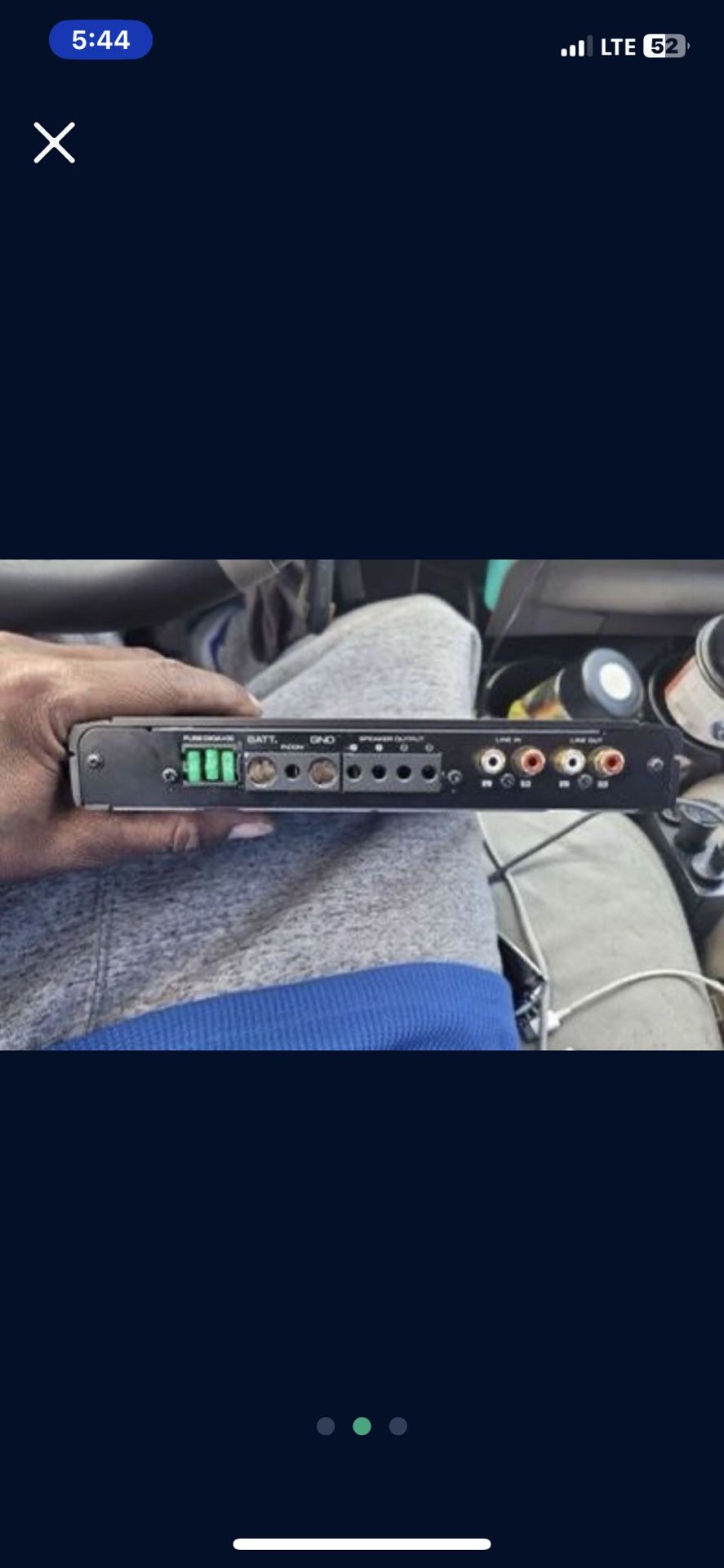 2 kenwood excelon xr amps, xr600-1 mono and xr401-4 4 channel for sale or trade for iphone pro ...