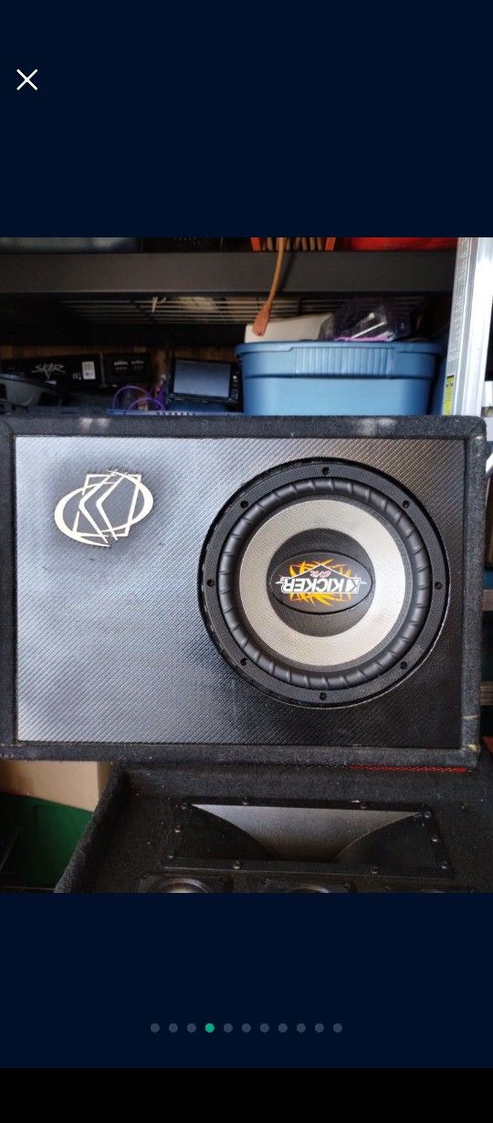 Kicker Subs, Dual Digital 4ch Class D Amp, for Sale in City Of Industry ...