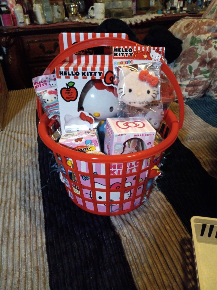 Hello Kitty Easter Basket