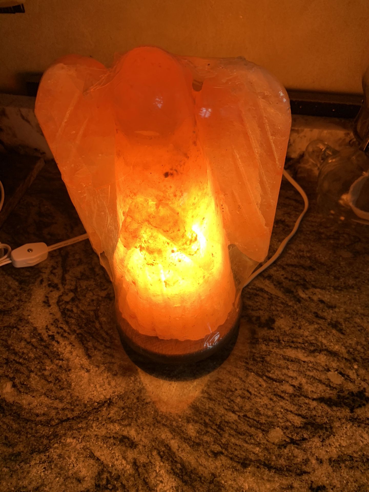 Angel Or Fairie Himalayan salt lamp for Sale in Sharon, MA - OfferUp