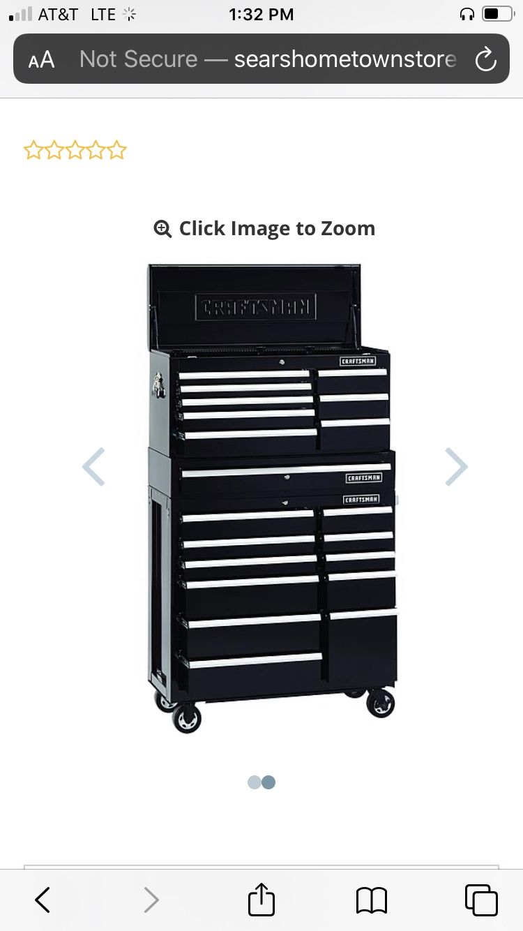 New Craftsman 41 inch heavy duty, middle chest, drawer. Tool box tool ...