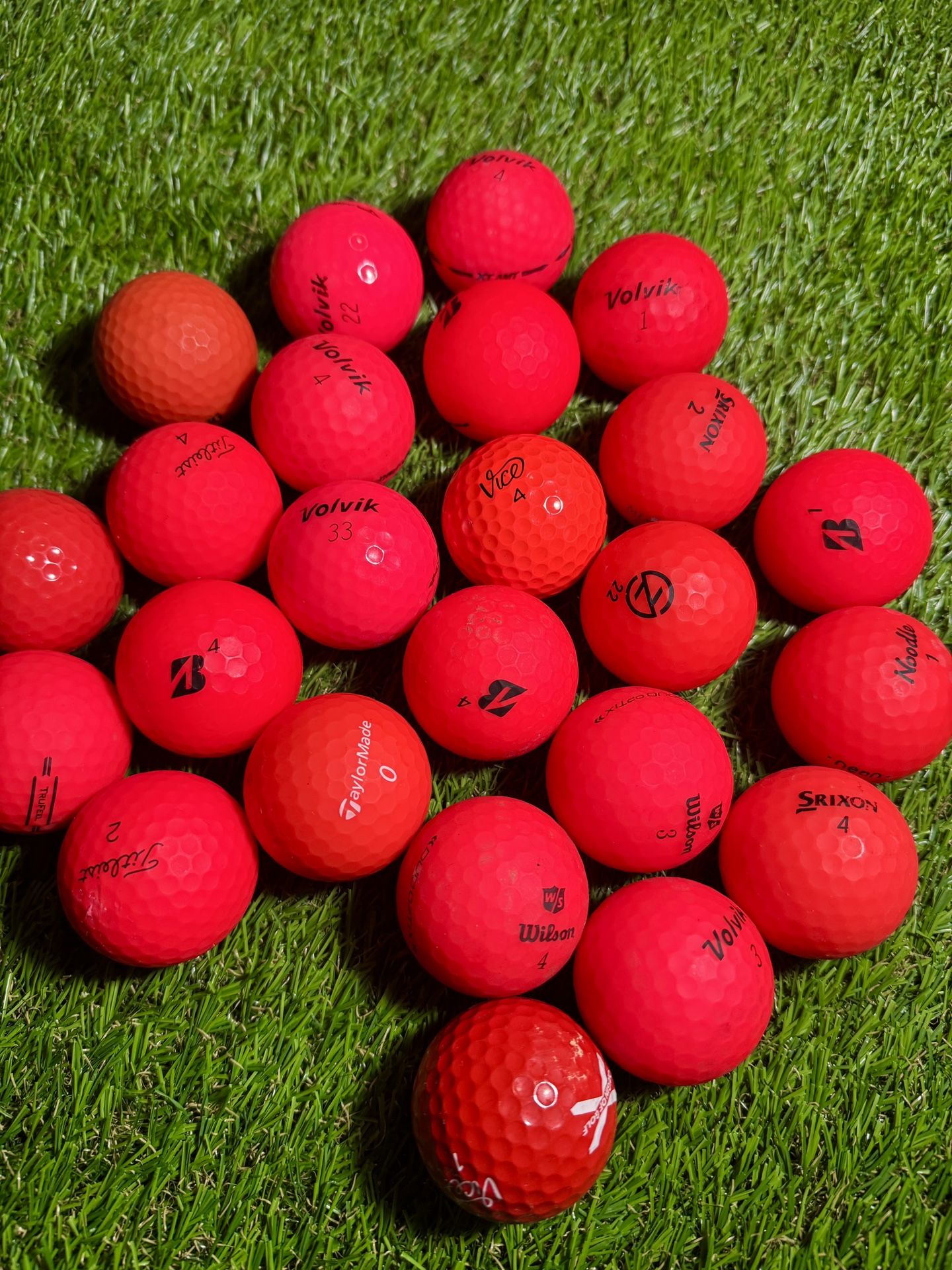 24 Red Golf Balls for Sale in Paramount, CA - OfferUp