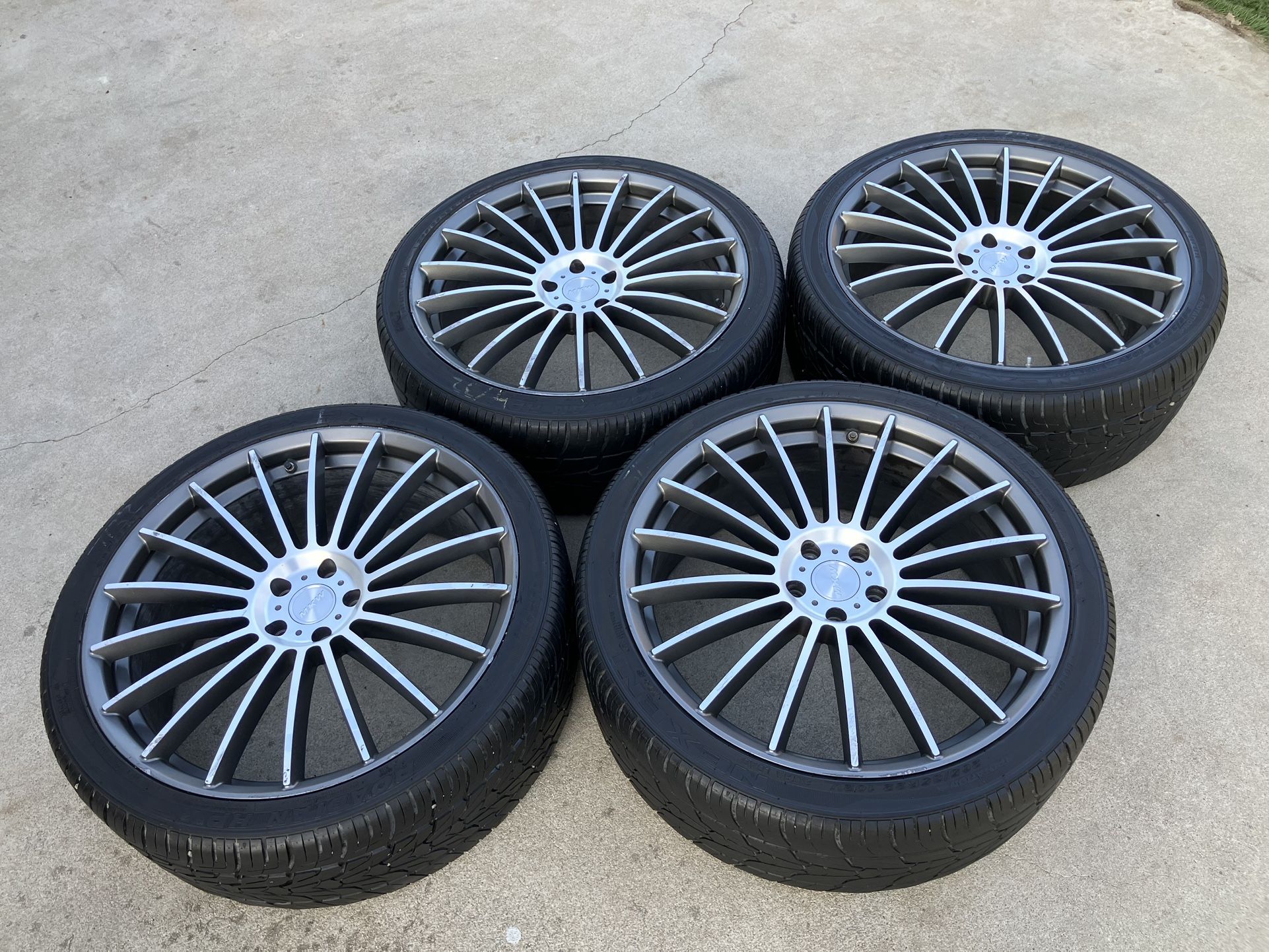 rims 22 5x114.3 wheels rines For Acura Chrysler 300 Voyager Avenger ...