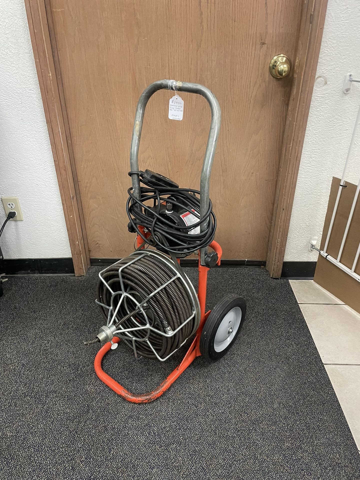 General Wire Easy Rooter Jr 50ft 1/2” Diameter for Sale in Riverside ...