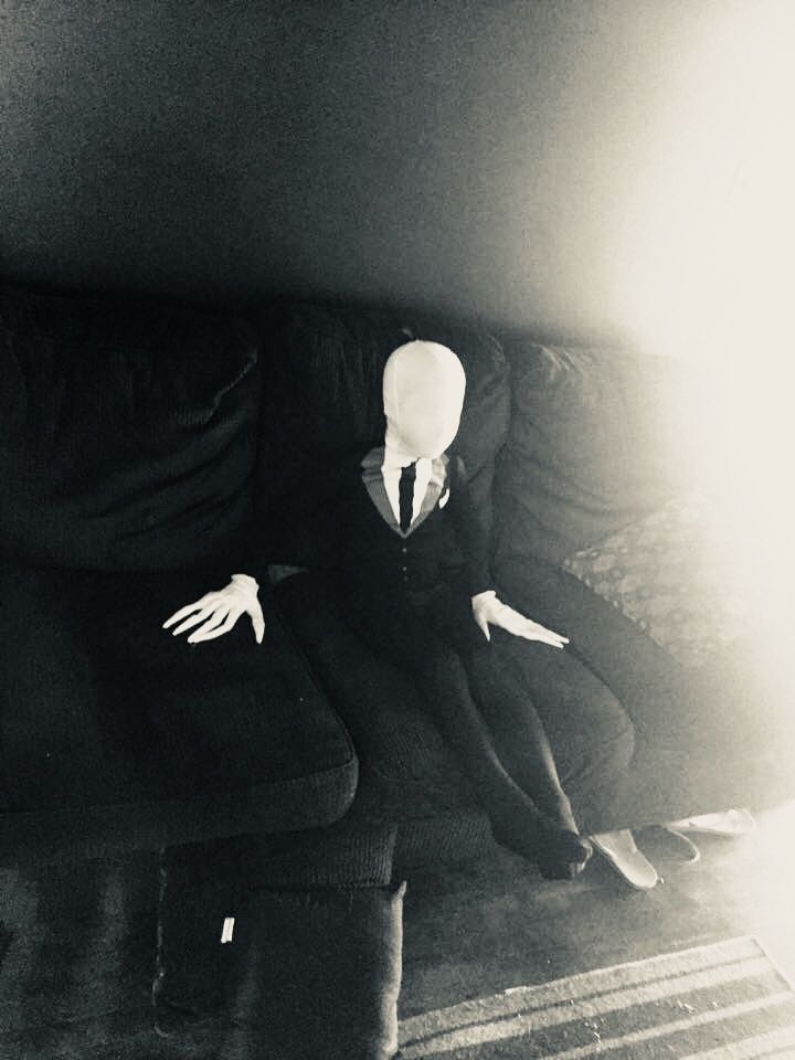 Slender Man Halloween Costume For Kids
