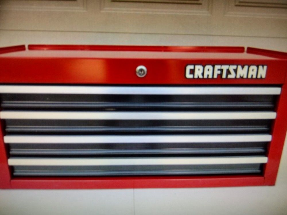 VINTAGE CRAFTSMAN 4 DRAWER MIDDLE TOOL BOX for Sale in Mesa, AZ - OfferUp