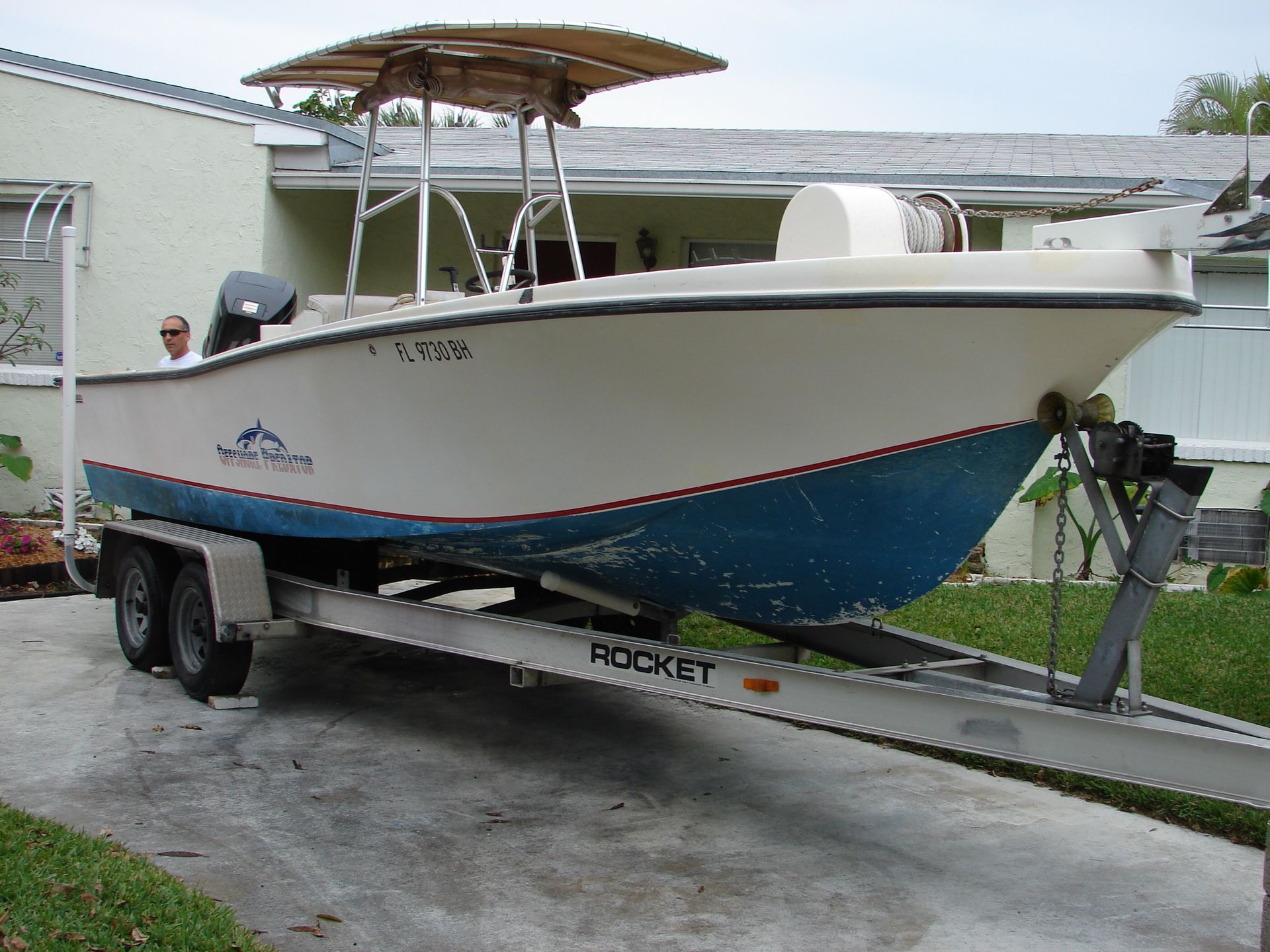 1974 Mako and trailer for Sale in Oakland Park, FL - OfferUp