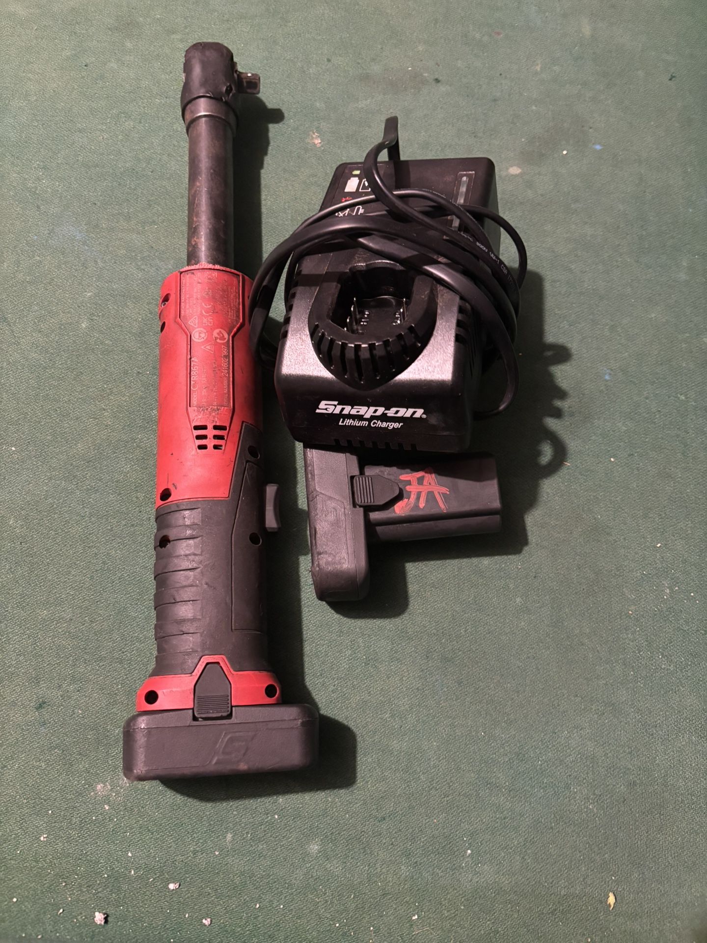 Snap On Electric Ratchet With Two Batteries And Charger for Sale in ...