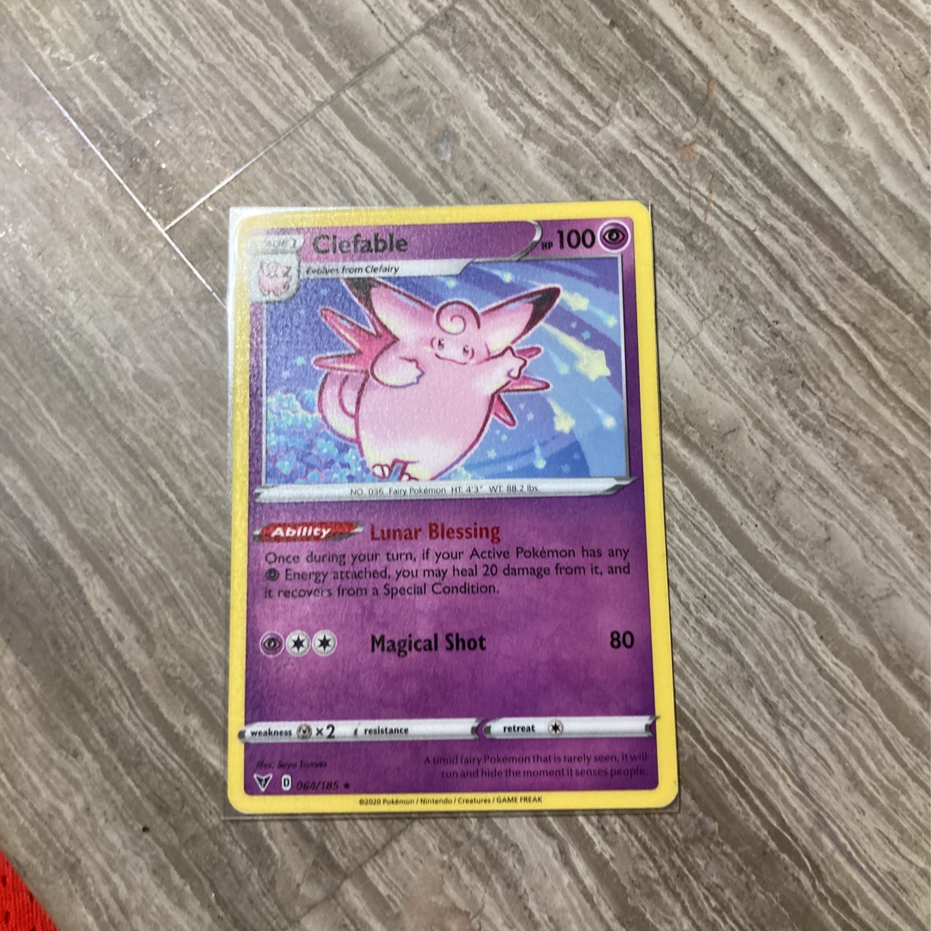 Clefable Card