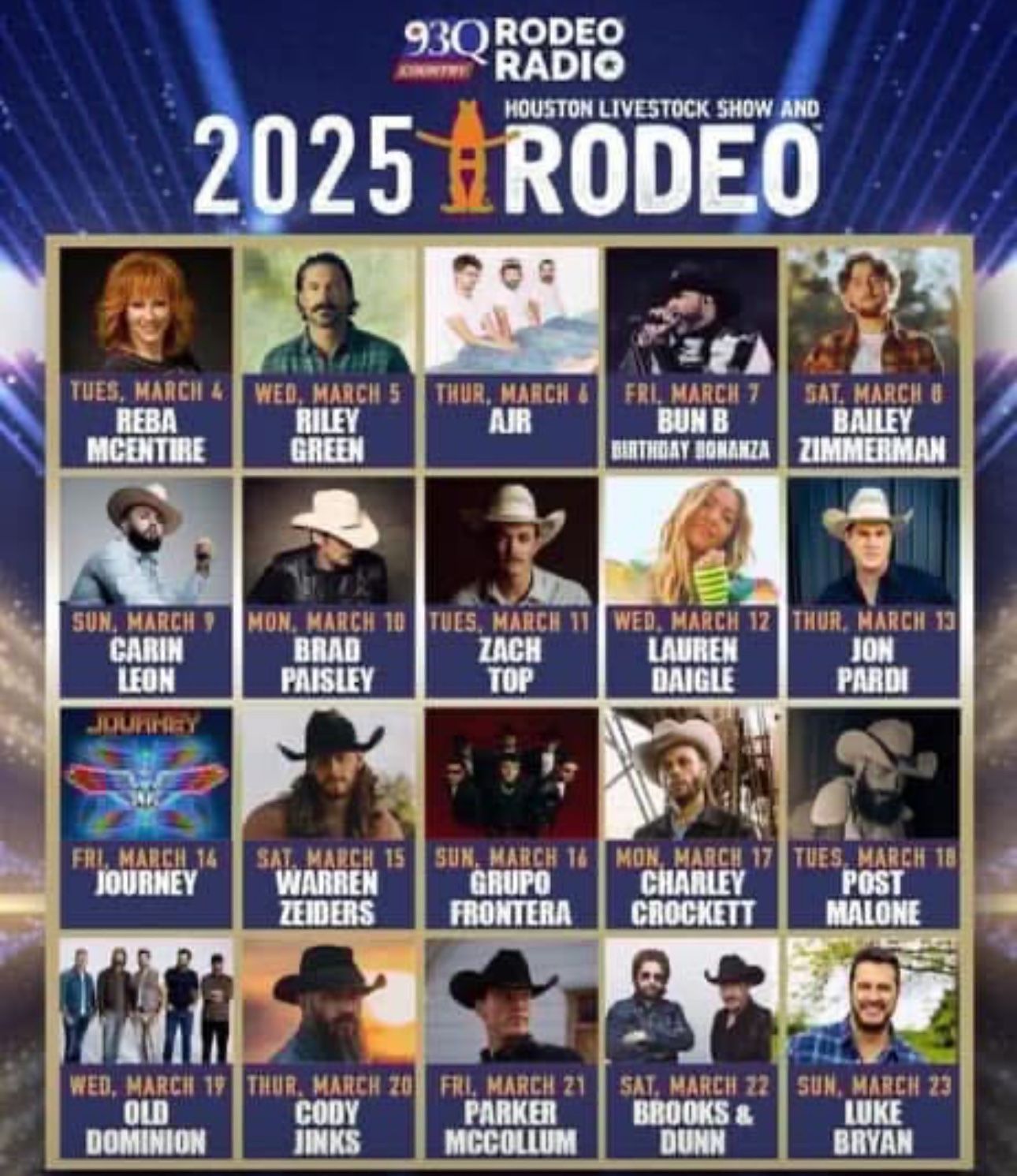 Houston Rodeo Tickets $50 Per Ticket I Have Listed Below for Sale in ...