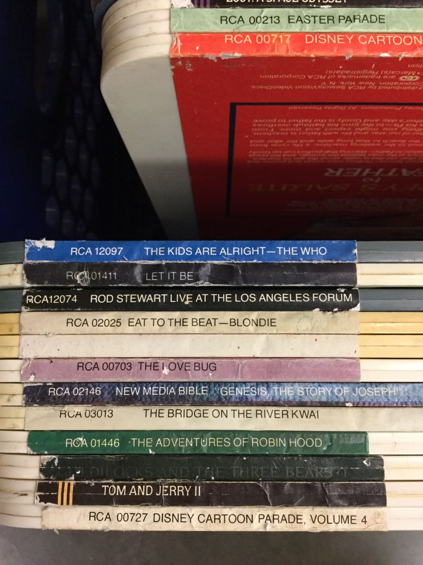 RCA video disc player + selectavision video discs for Sale in Goodyear ...