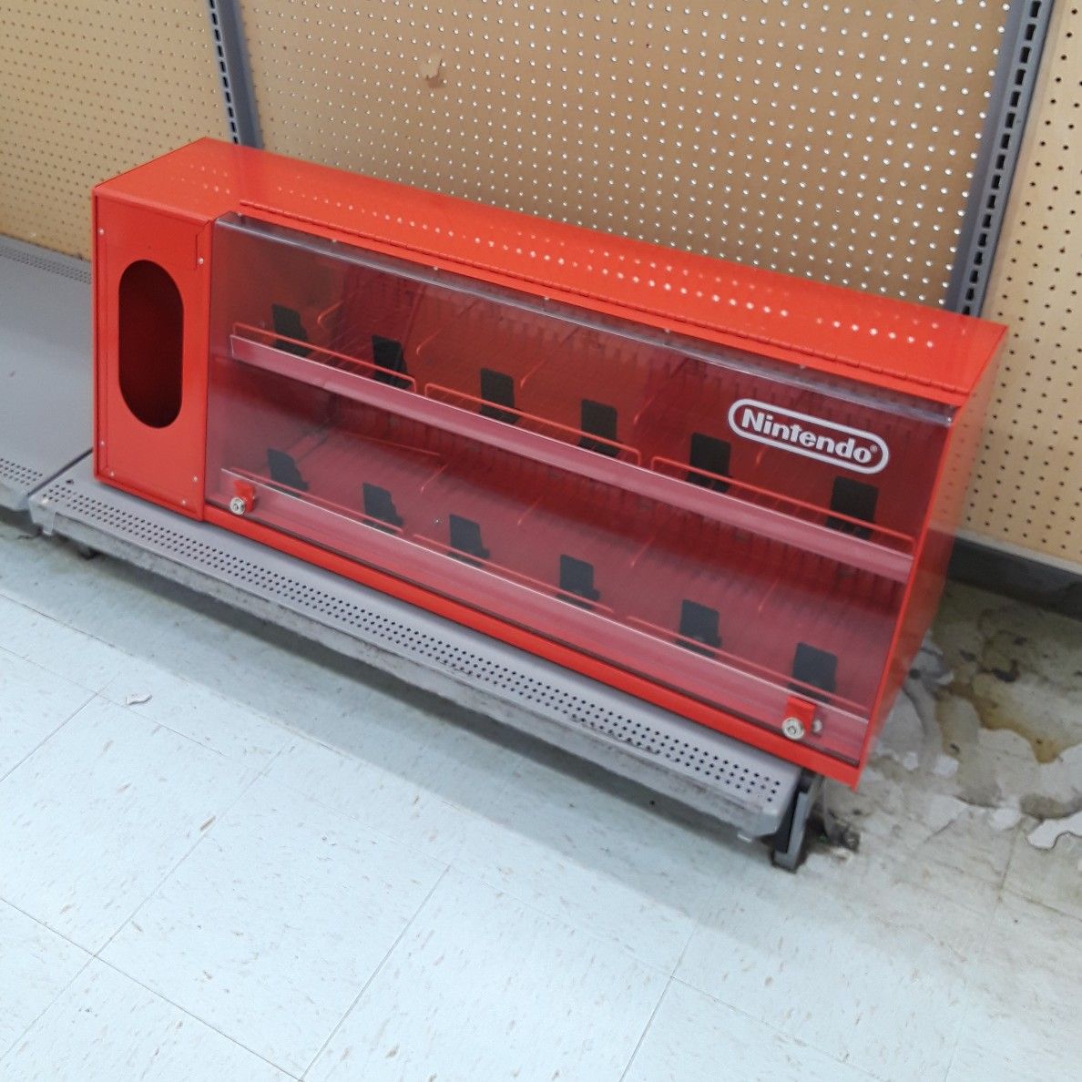 Brand New Nintendo Firebird Red Metal Store Display Case Perfect For ...