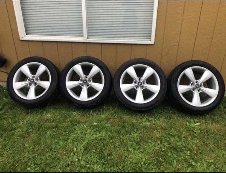 5x114.3 Lug Pattern 18x8 wheels 44 offset 18” rims Pirelli Pzero Nero ...