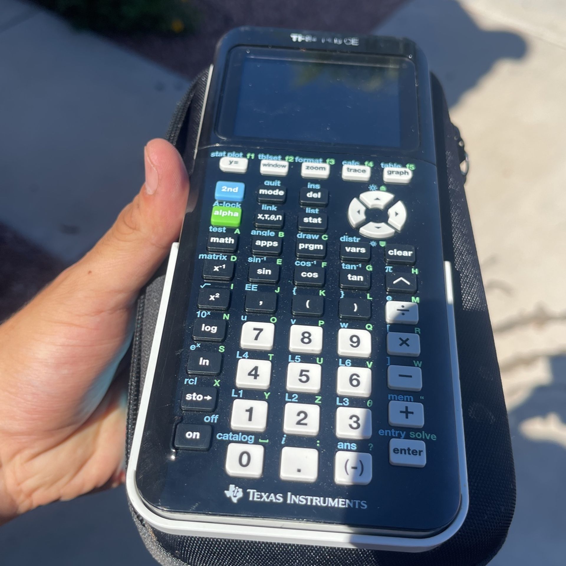 TI84 plus ce calculator no charger for Sale in Phoenix, AZ - OfferUp