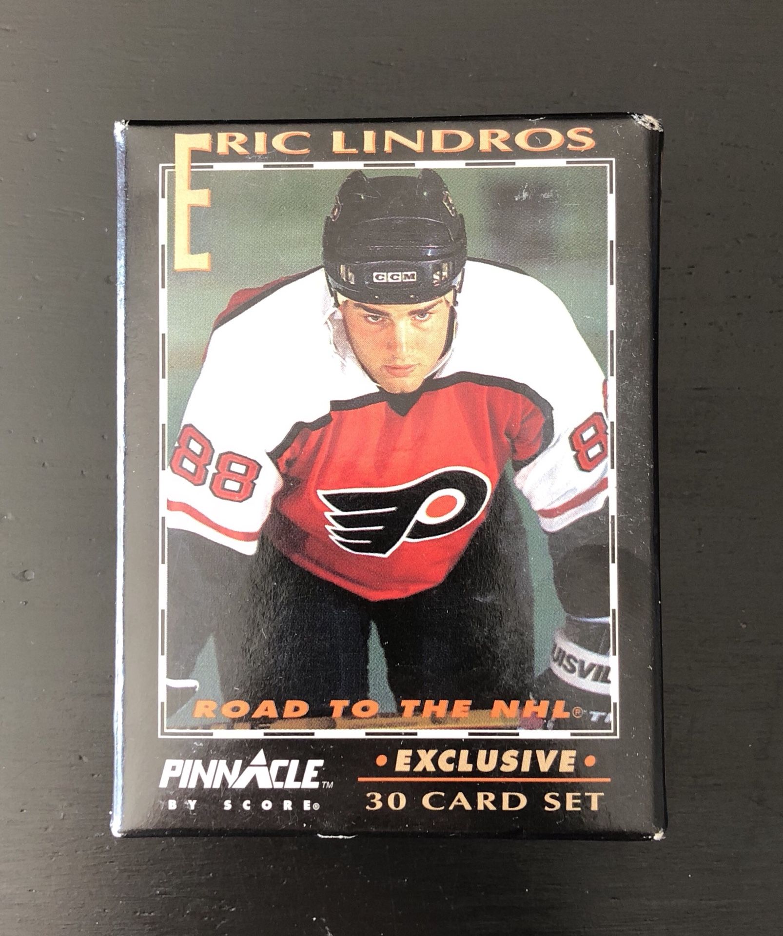 1992 Eric Lindros Pinnacle “Road to The NHL” Exclusive 30 Card Set ...
