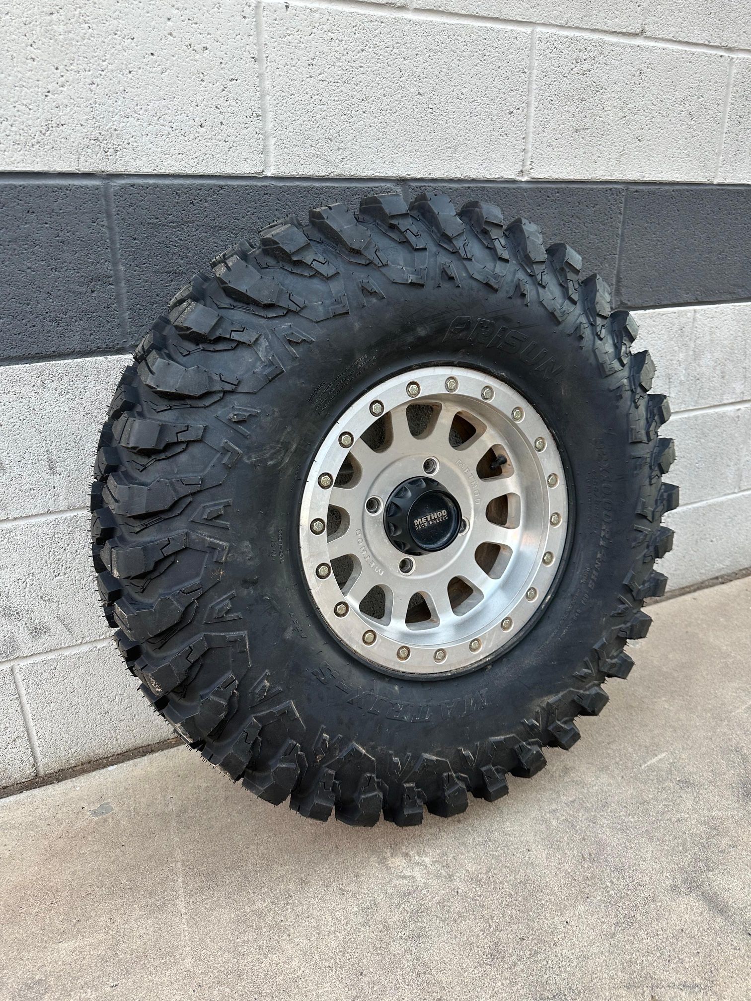 New: Method 15x7 4x156 5x4.5 Beadlock Machine Wheels & 33” Inch Tires ...