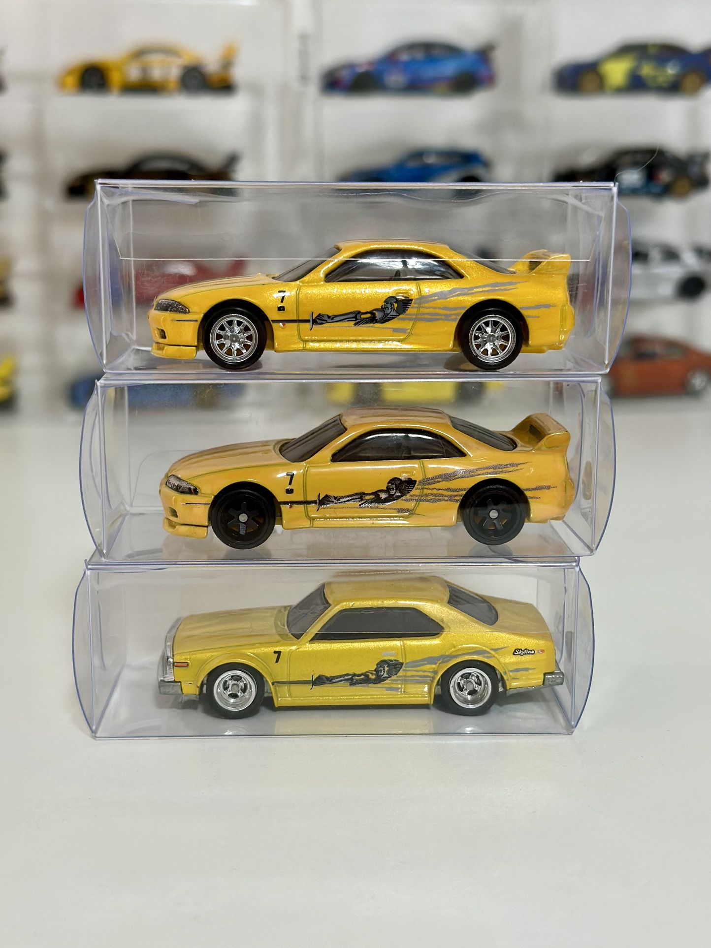 3x Skyline Premium Loose Lot - 2x Leon’s Yellow R33 & C210 - Fast ...